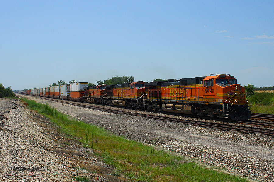 Eastbound BNSF Intermodal Train